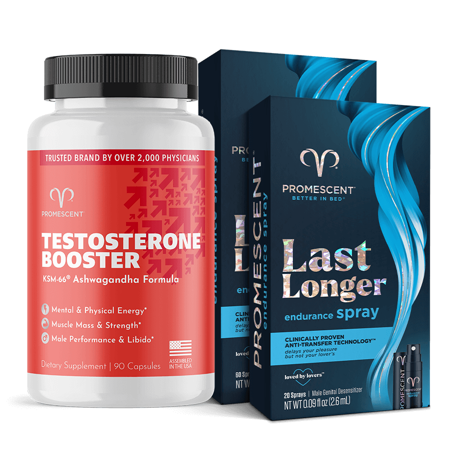 Promescent® Kickstarter | Delay Spray & Testosterone Booster | 10% Off